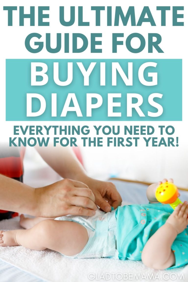 How Many Diapers Do I Need? The Complete Guide | Glad To Be Mama